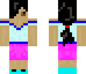 Cute Hispanic Girl | Minecraft Skin