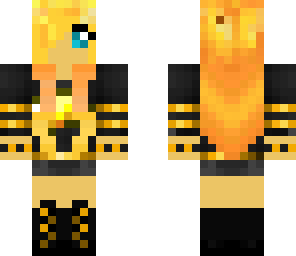Yellow Girl | Minecraft Skin