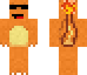 charmander gangster cool pokemon | Minecraft Skins