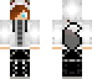 cute wolf boy | Minecraft Skin