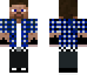 Blue Steve Skin | Minecraft Skin