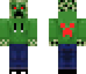 Creeper con un traje chulo | Minecraft Skin