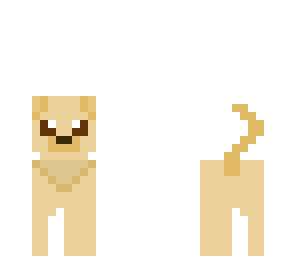 golden retriever | Minecraft Skin