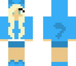 blue shiny mew | Minecraft Skin