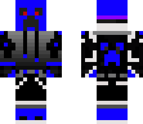 Blue Creeper Gamer fix | Minecraft Skin