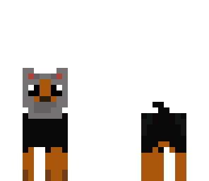 Cute Yorkie Puppy | Minecraft Skin