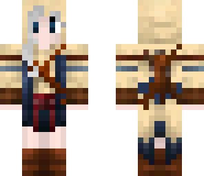 Midevil Archer Girl | Minecraft Skin