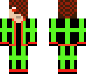Green Line | Minecraft Skin