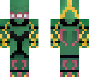 Rayquaza from plannet minecraft | Minecraft Skin