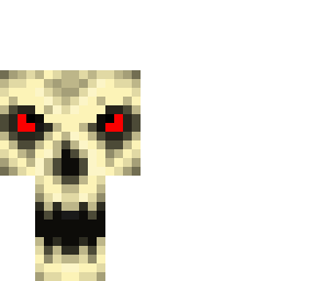 skeleton head | Minecraft Skin