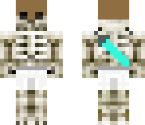 Skelton War master | Minecraft Skin