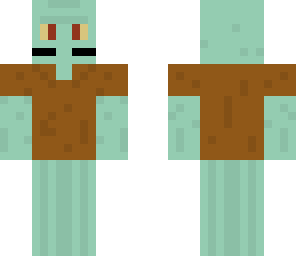 squidward tentacles | Minecraft Skin