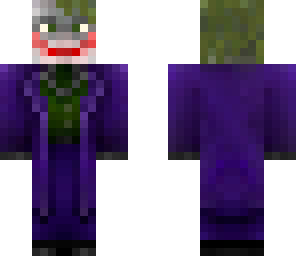 The Joker Heath Ledger | Minecraft Skin
