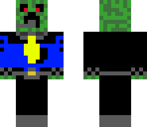 Creeper agent | Minecraft Skin