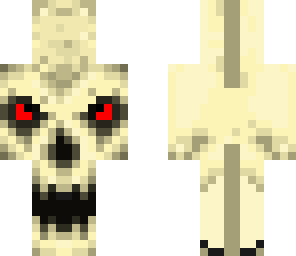 Skele head | Minecraft Skin