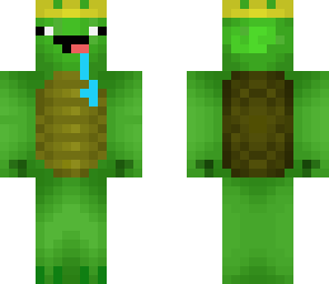 Derp Turtle King Edit 1 | Minecraft Skin