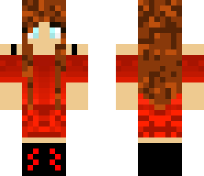 Red Girl | Minecraft Skin