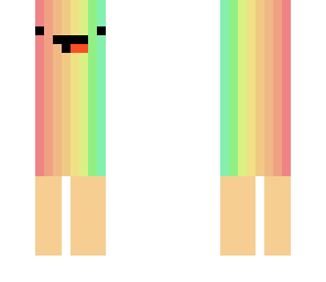 Rainbow Popsicle | Minecraft Skin