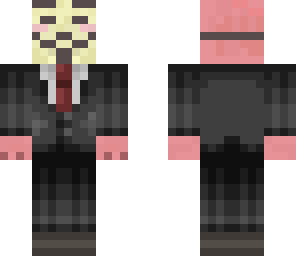 anonymous pig | Minecraft Skin