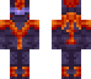 Terraria Meteor Armor | Minecraft Skin