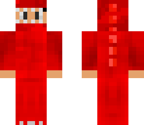 Red Dino | Minecraft Skin