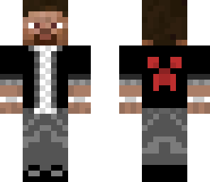 Black Steve | Minecraft Skin