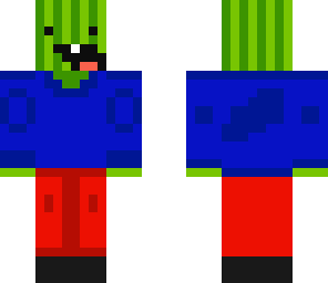 weird derpy melon teen | Minecraft Skin