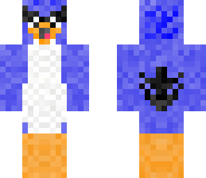 Blue Angry Bird | Minecraft Skin