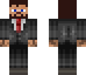 Steve Suit | Minecraft Skin
