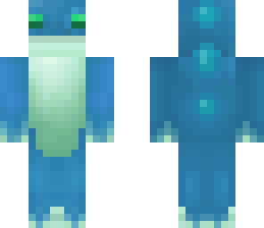 Blue Frog | Minecraft Skins