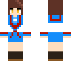 haruhi suzumiya | Minecraft Skins