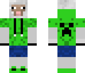 Green sheep | Minecraft Skin