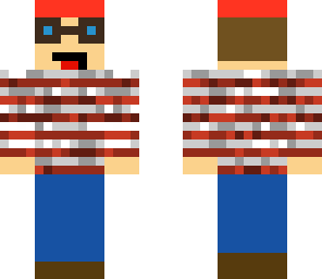 wheres waldo | Minecraft Skin