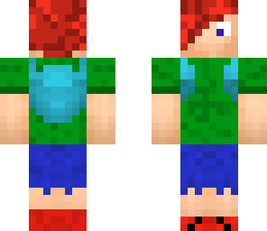Backwards Backpacker | Minecraft Skin