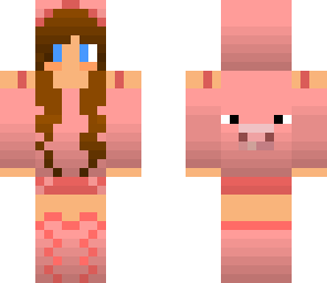 Pig Girl v2 | Minecraft Skin