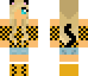 Cheetah Girl | Minecraft Skin