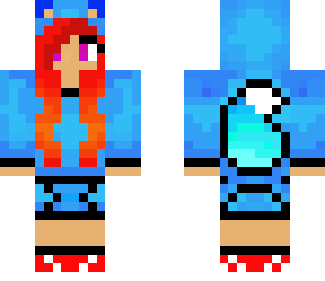 Sonic Girl | Minecraft Skin