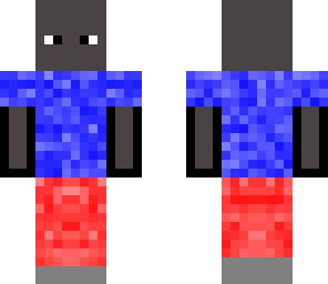 blocky man with big head | Minecraft Skin