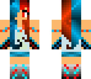 Water Vs Fire | Minecraft Skin
