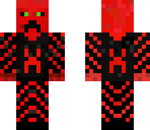 Nether Fiend with headphones | Minecraft Skin