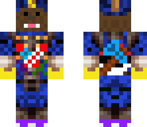 Bacca Poke Master Betty Swords | Minecraft Skin
