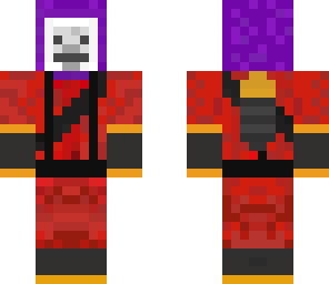 Tf2 pyro with skeleton head | Minecraft Skin