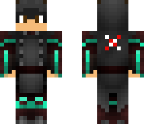 teal assassin | Minecraft Skin