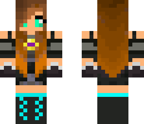 skydoesminecraft girl edited | Minecraft Skin
