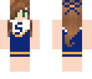 Edited Cheerleader | Minecraft Skin
