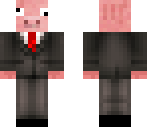 smoking derp pig | Minecraft Skin