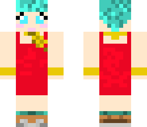 Bulma Dragon Ball Z | Minecraft Skin