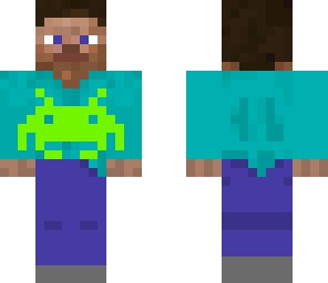 Space Invader Steve | Minecraft Skin