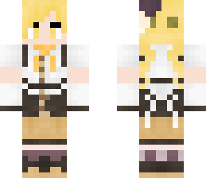 Mami Tomoe Minecraft Skins