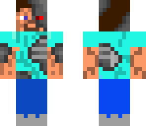 terminator steve | Minecraft Skin